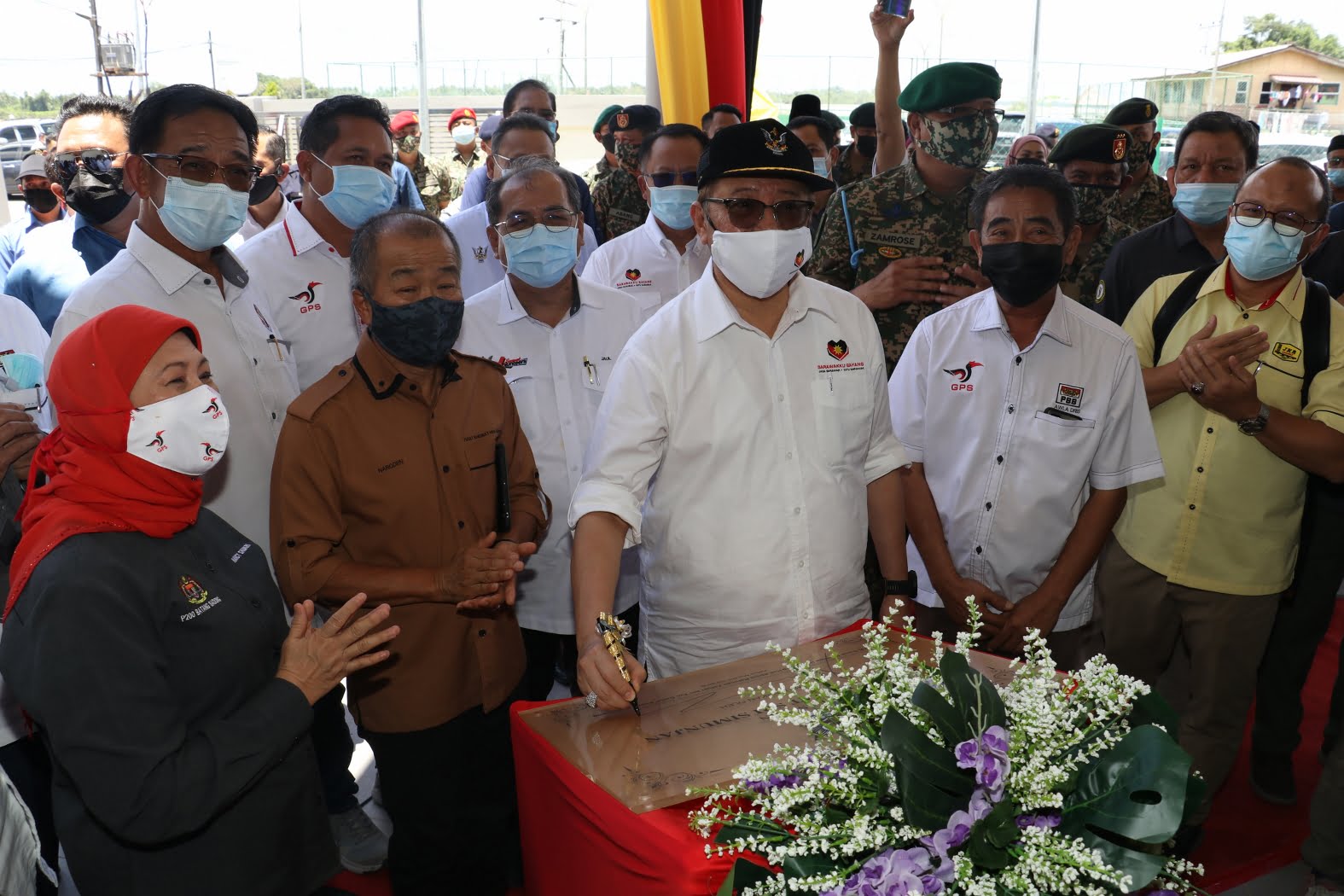 Benteng Penahan Hakisan Sungai Simunjan Dibina Semula - RAKAN Sarawak