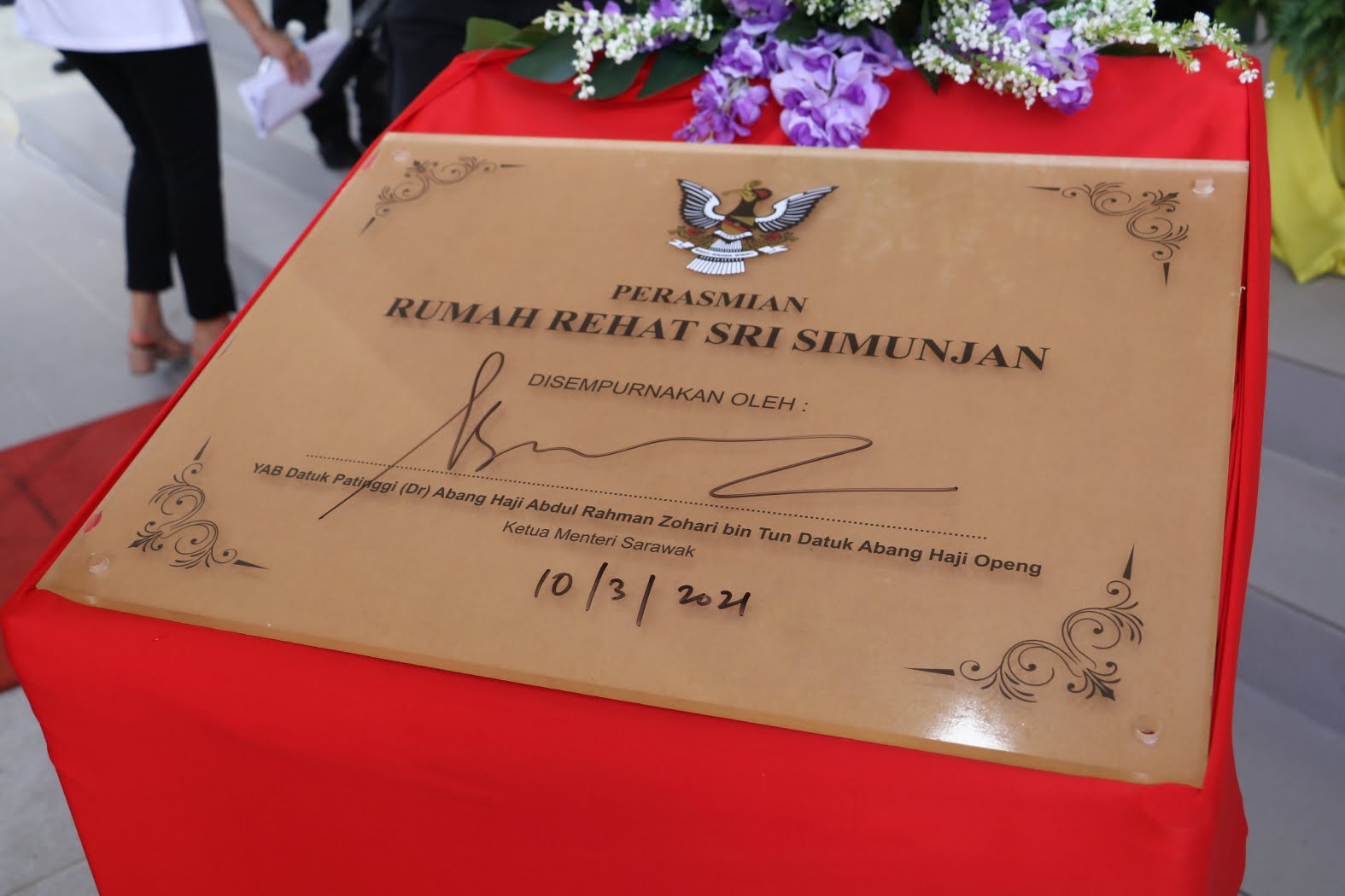 Benteng Penahan Hakisan Sungai Simunjan Dibina Semula - RAKAN Sarawak