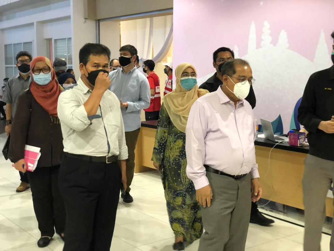 Sarawak State Secretary Visited PPV - RAKAN Sarawak