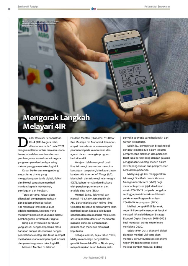 Mengorak Langkah Melayari 4IR - RAKAN Sarawak